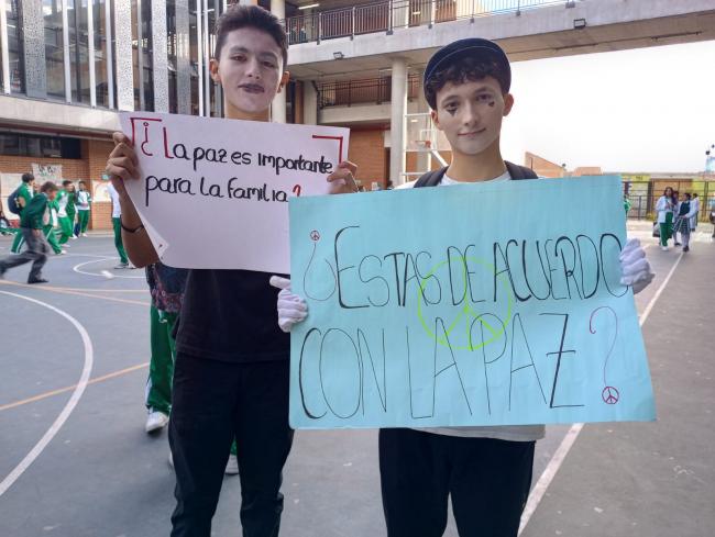 SEMANA POR LA PAZ | Instituto Técnico Industrial Piloto IED